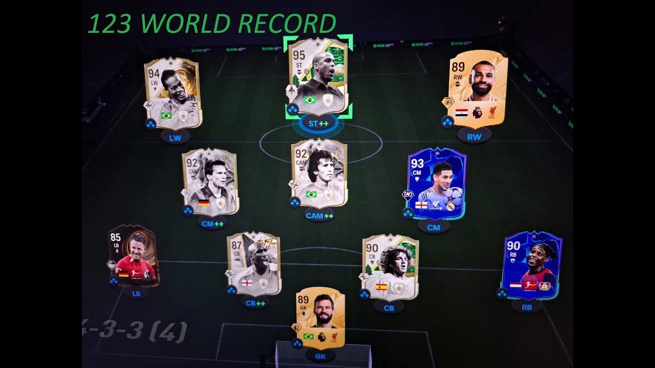 EA FC 25 DRAFT WORLD RECORD 123!!! - YouTube