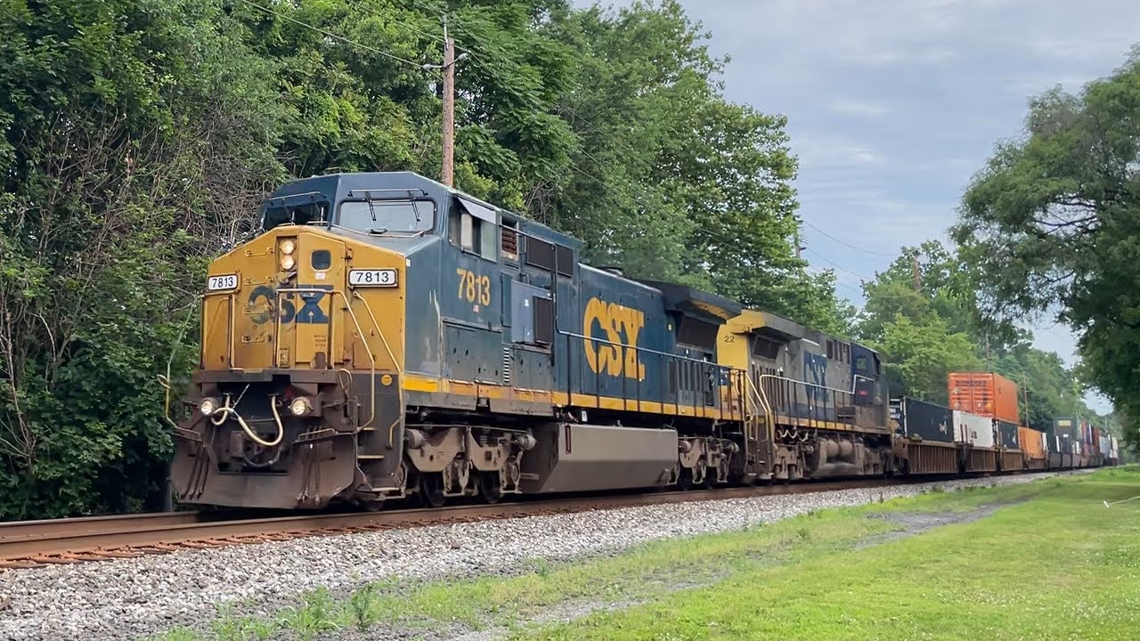 Railfanning on CSX's River Line in 2022 (Part 7) - YouTube