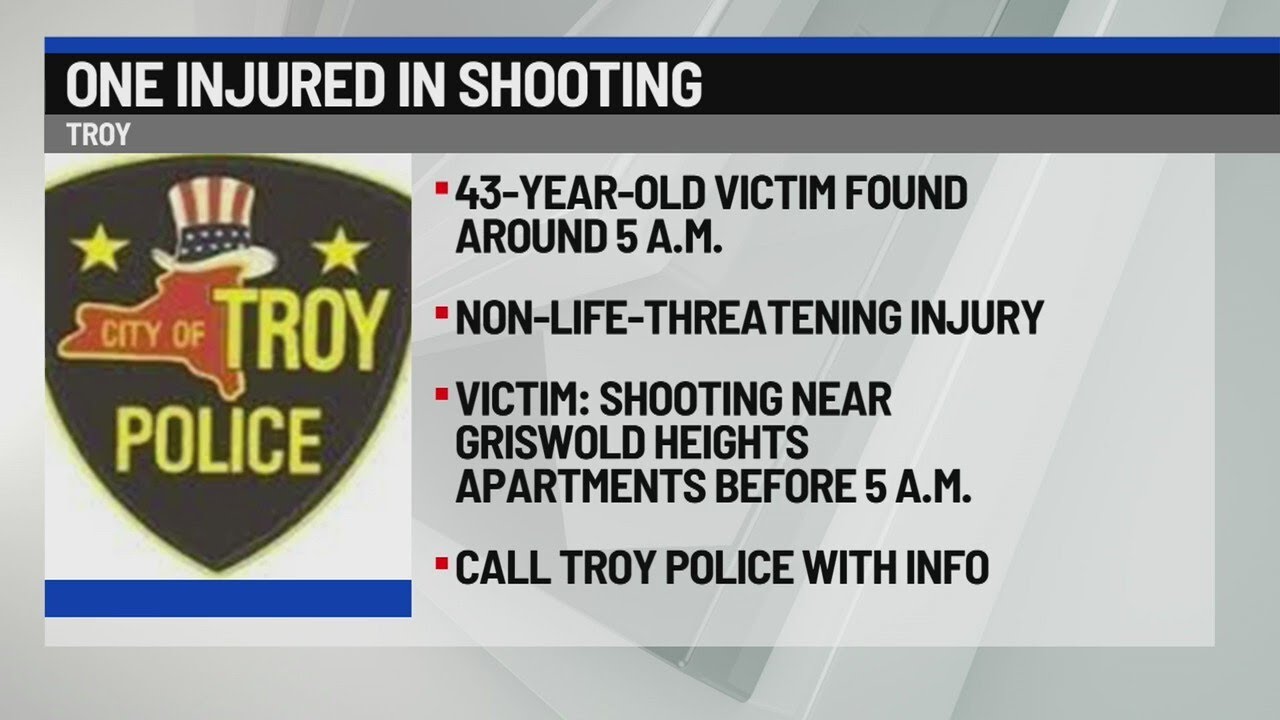 1 injured in Troy shooting - YouTube