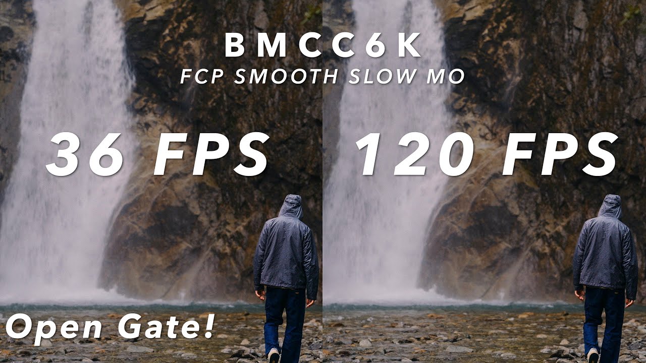 120 FPS on the Blackmagic Cinema Camera 6K in Open Gate | FCP Smooth ...
