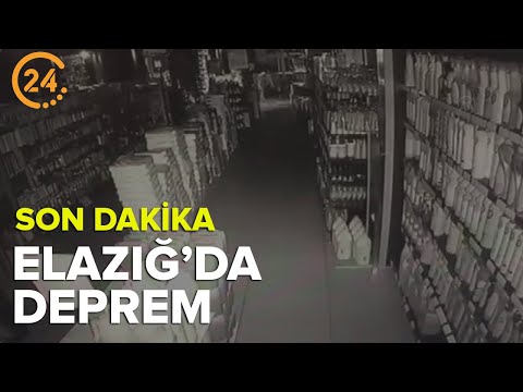 Elazığ'da 5.3 Büyüklüğünde Deprem Meydana Geldi- İşte Deprem anları