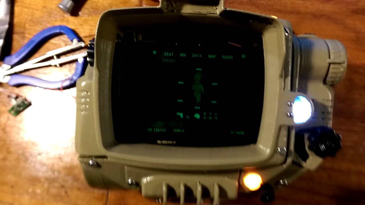 fallout 4 Pip-boy MK-IV - YouTube