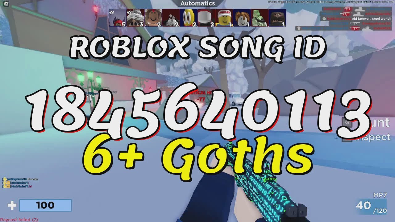 6+ Goths Roblox Song IDs/Codes - YouTube