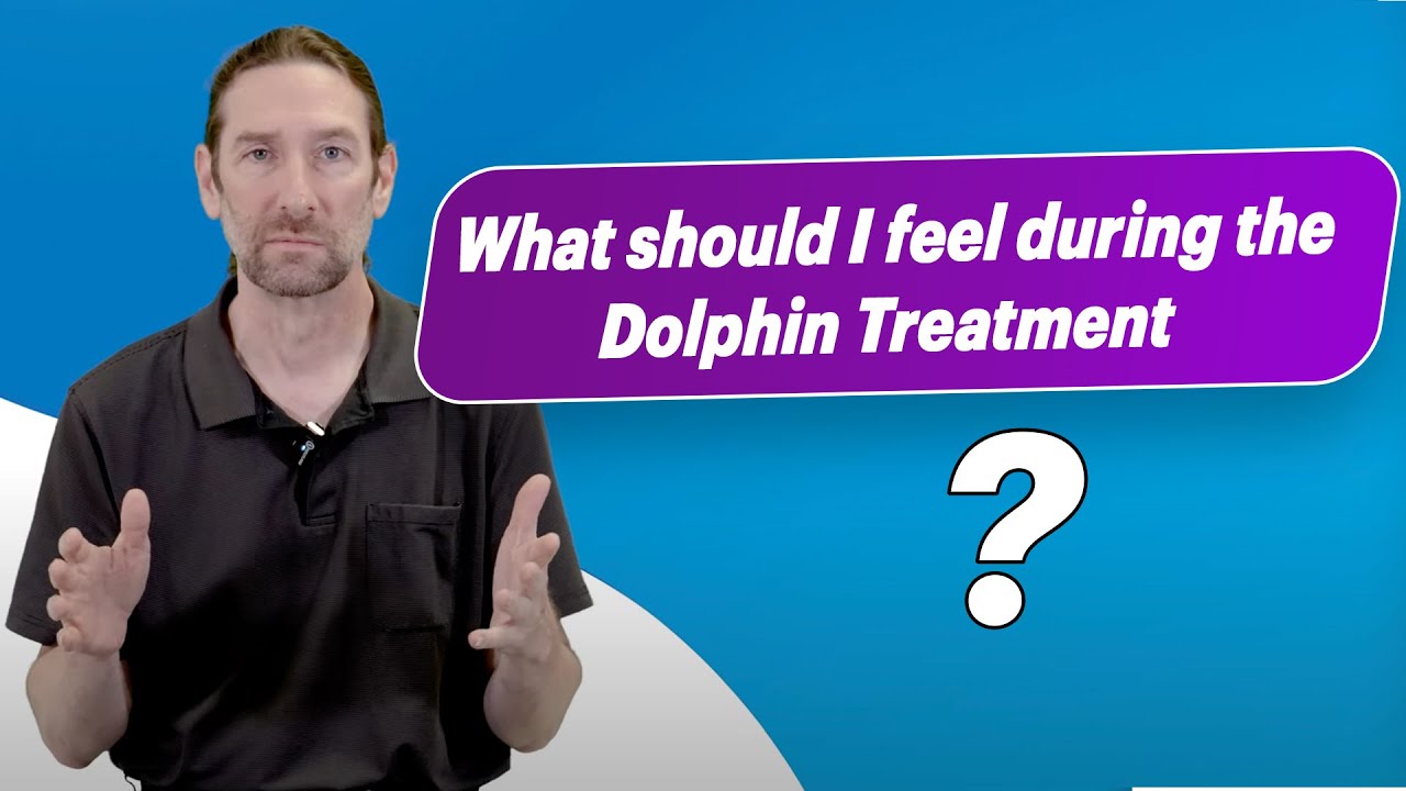 How does it feel when you treat with Dolphin Neurostim? - YouTube