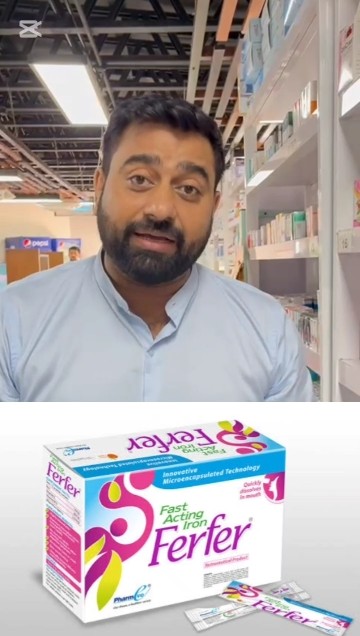 ferfer sachet use in Urdu|ferfer fast iron boost|how to improve iron ...