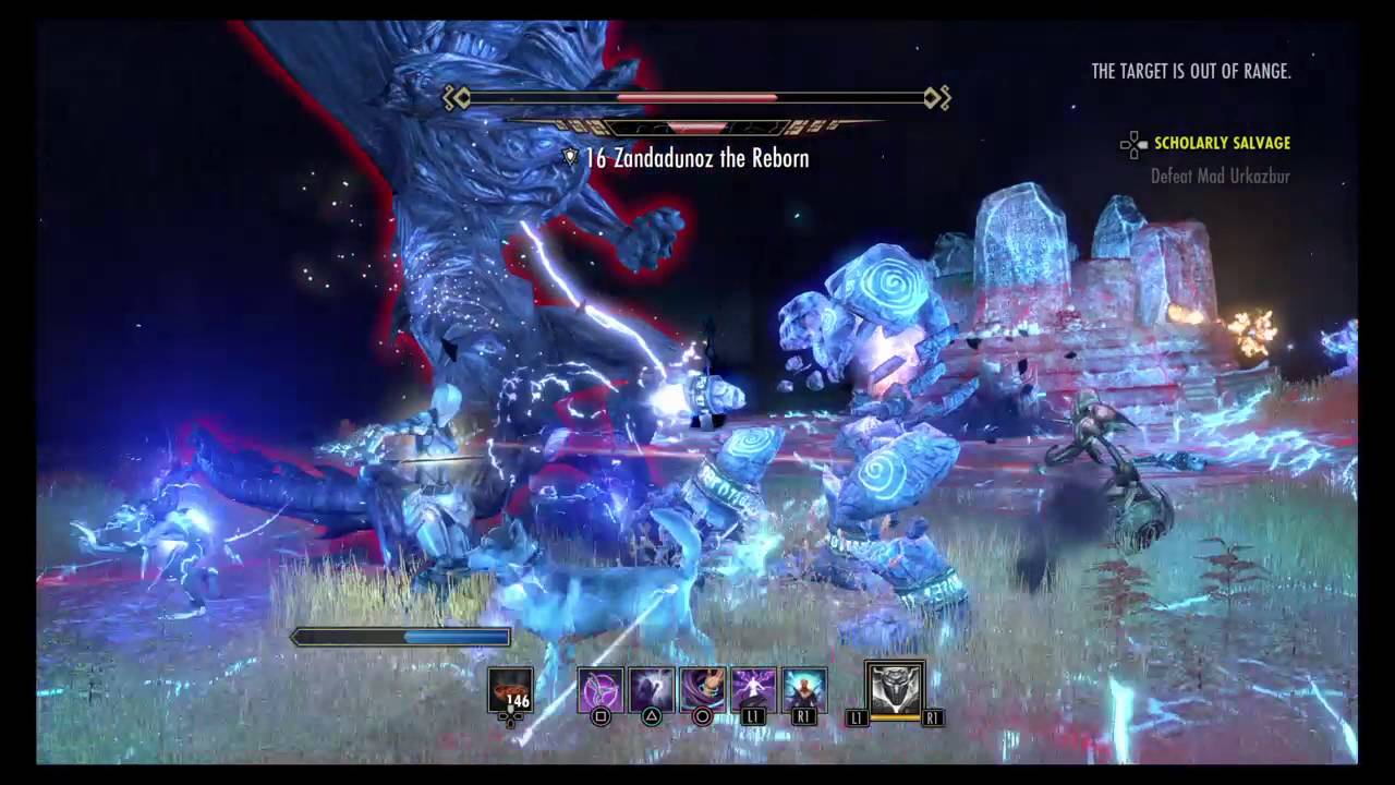 Elder Scrolls Online-Unfinished Dolmen Boss-Orsinium-PS4 - YouTube