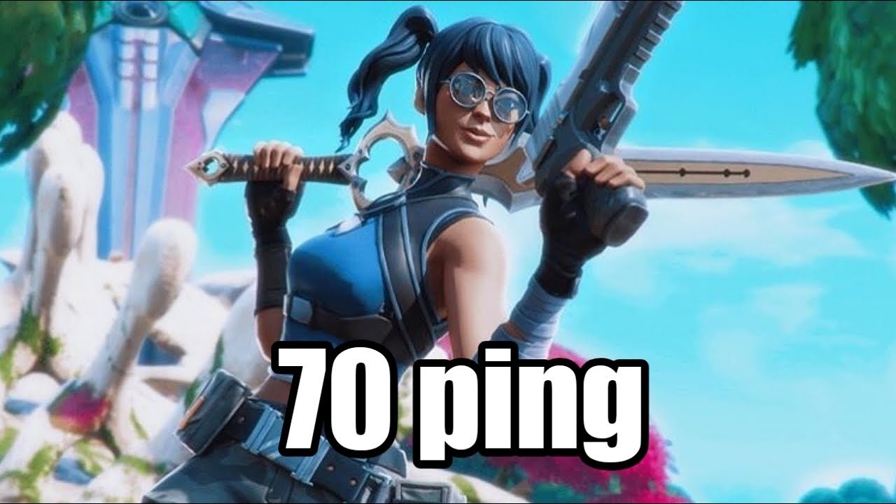 Fortnite a 70 de PING - YouTube