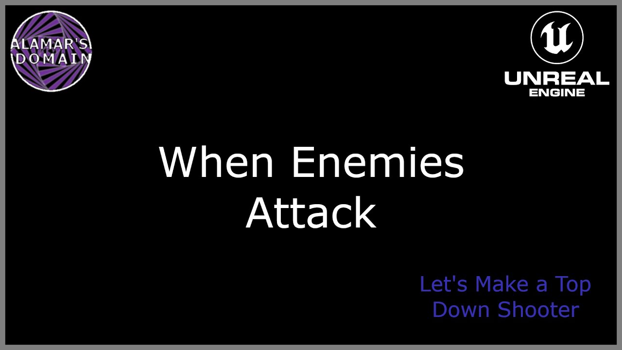 21 - When Enemies Attack - Let's Make a Top Down Shooter - YouTube