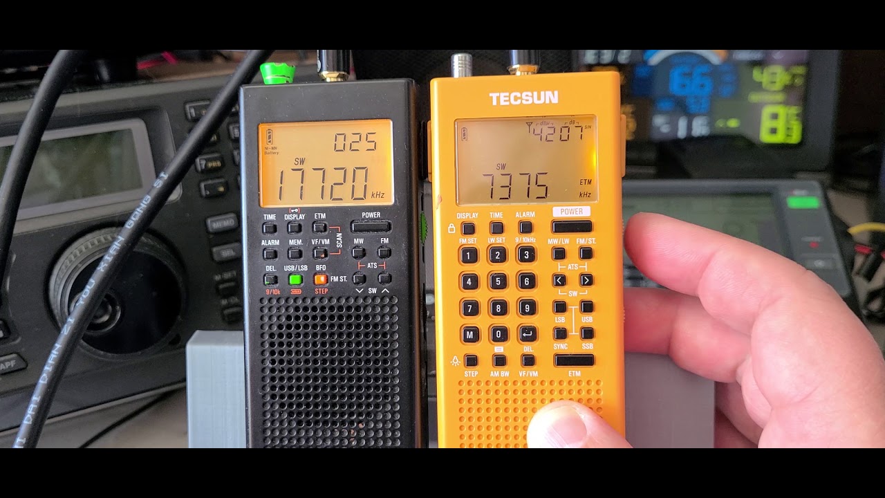 ETM scan test Tecsun PL-368 VS Tecsun PL-365 AKA Countycomm GP5 SSB ...