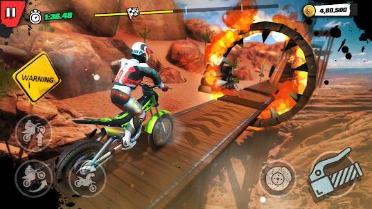 Trial Mania: Dirt Bike Games Gameplay | Ocean & Forest Levels - YouTube