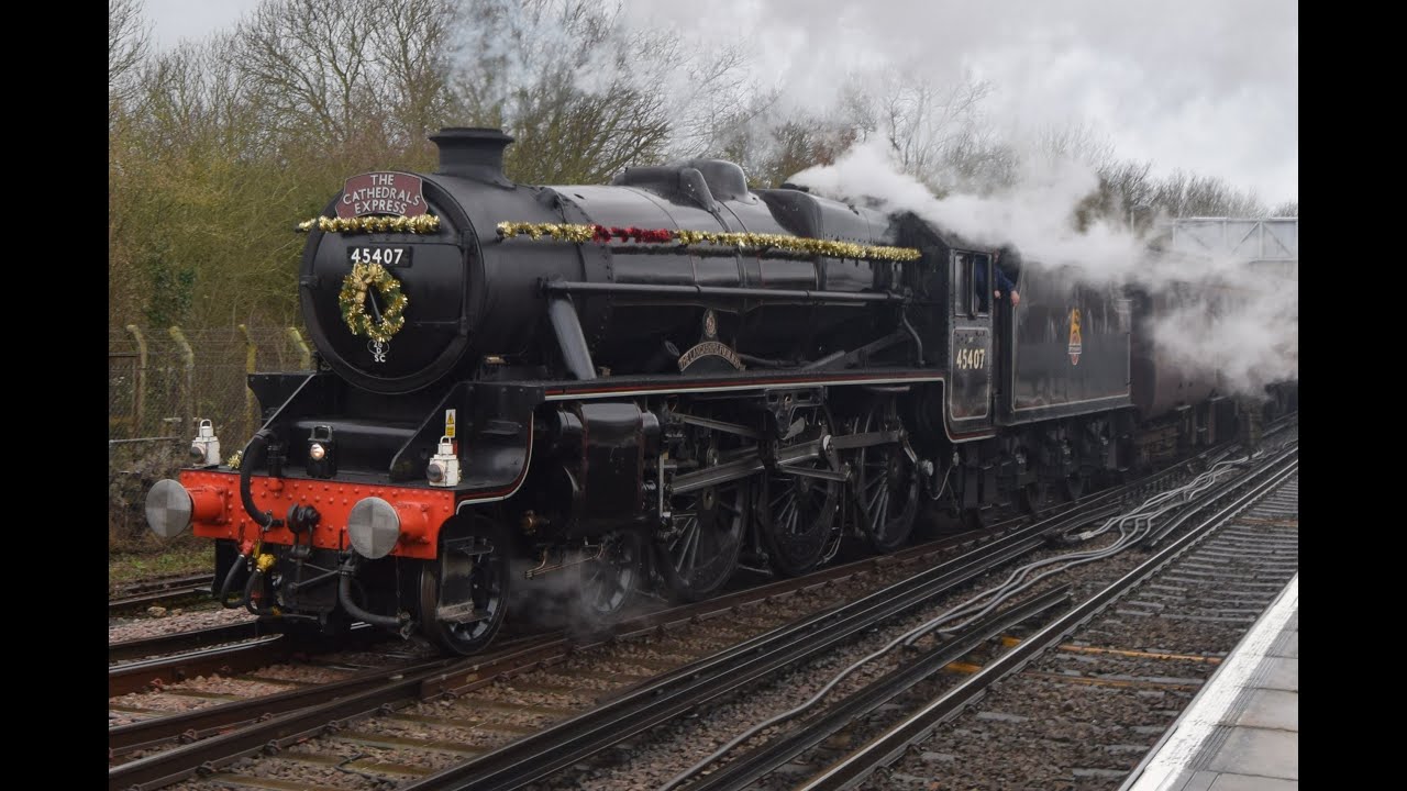 LMS Black Five 45407 Steam's Minster on the White Cliffs Christmas ...