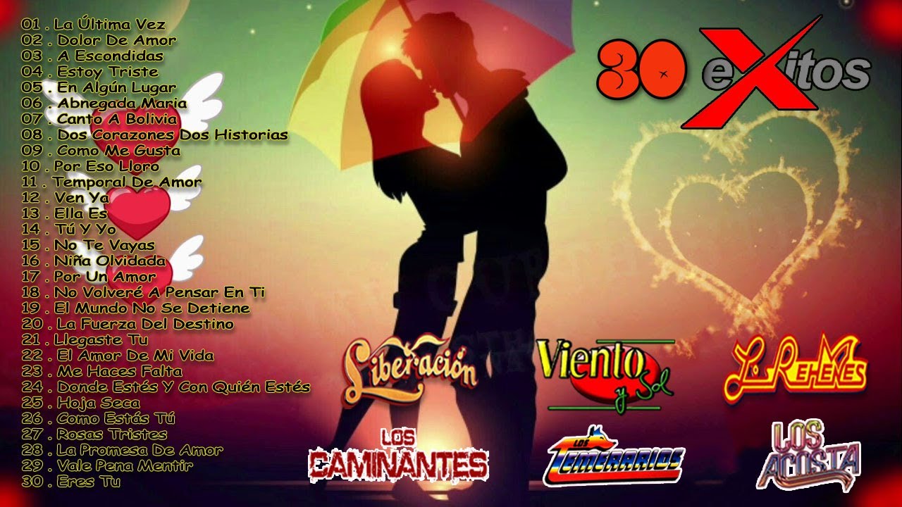 Super Exitos Musica Romantica Mix: Grupo Bryndis, Libracion, Los Acosta ...