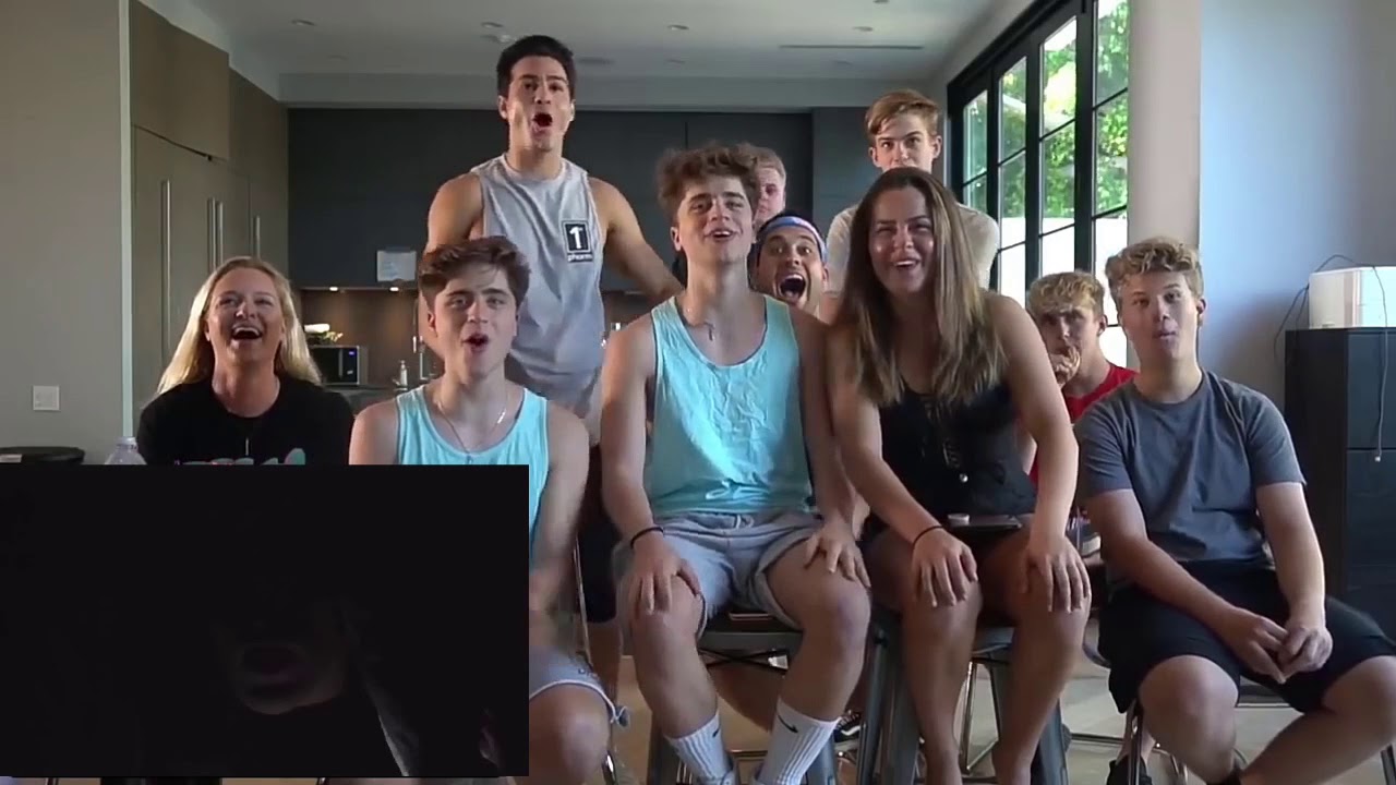 Team-10 reacting to help me help you music video - YouTube
