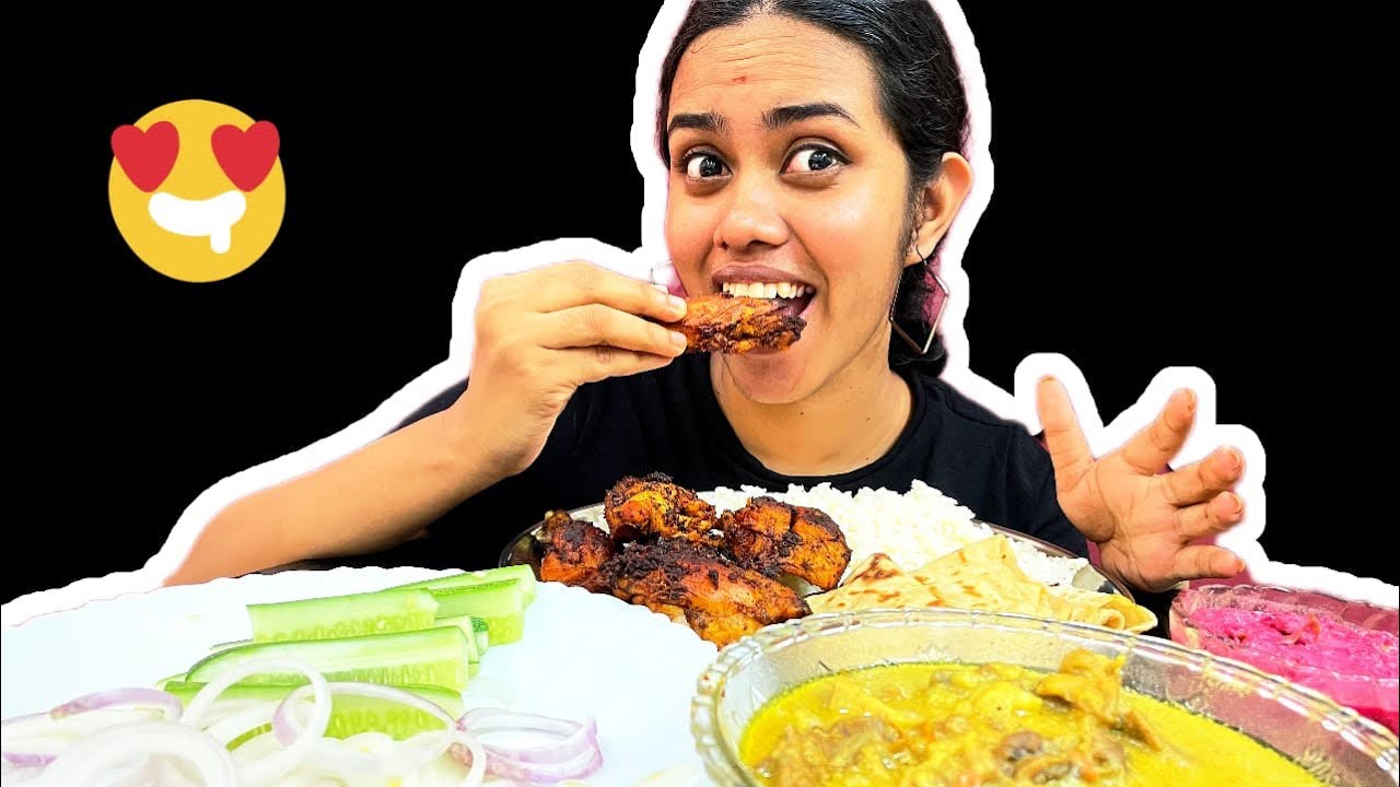 MUTTON STEW | CHICKEN FRY | BIG BITES| INDIAN MUKBANG | KERALA MUKBANG ...