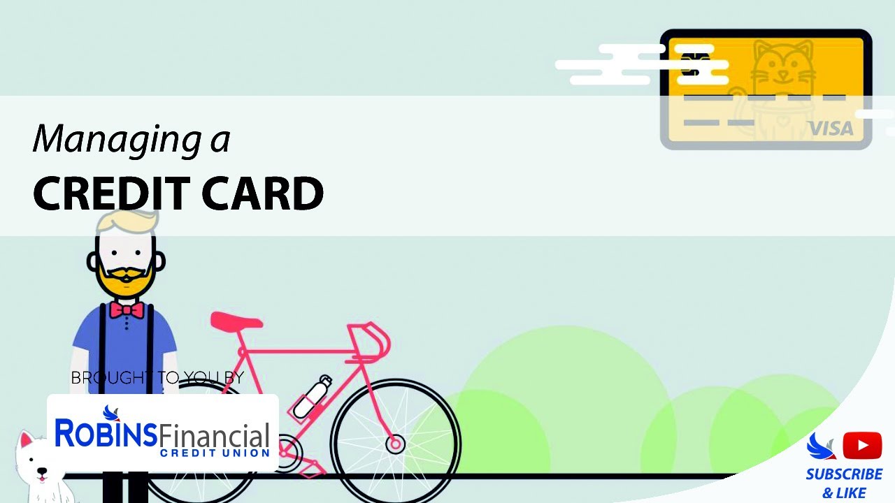 Managing a Credit Card: Robins Financial Credit Union - YouTube