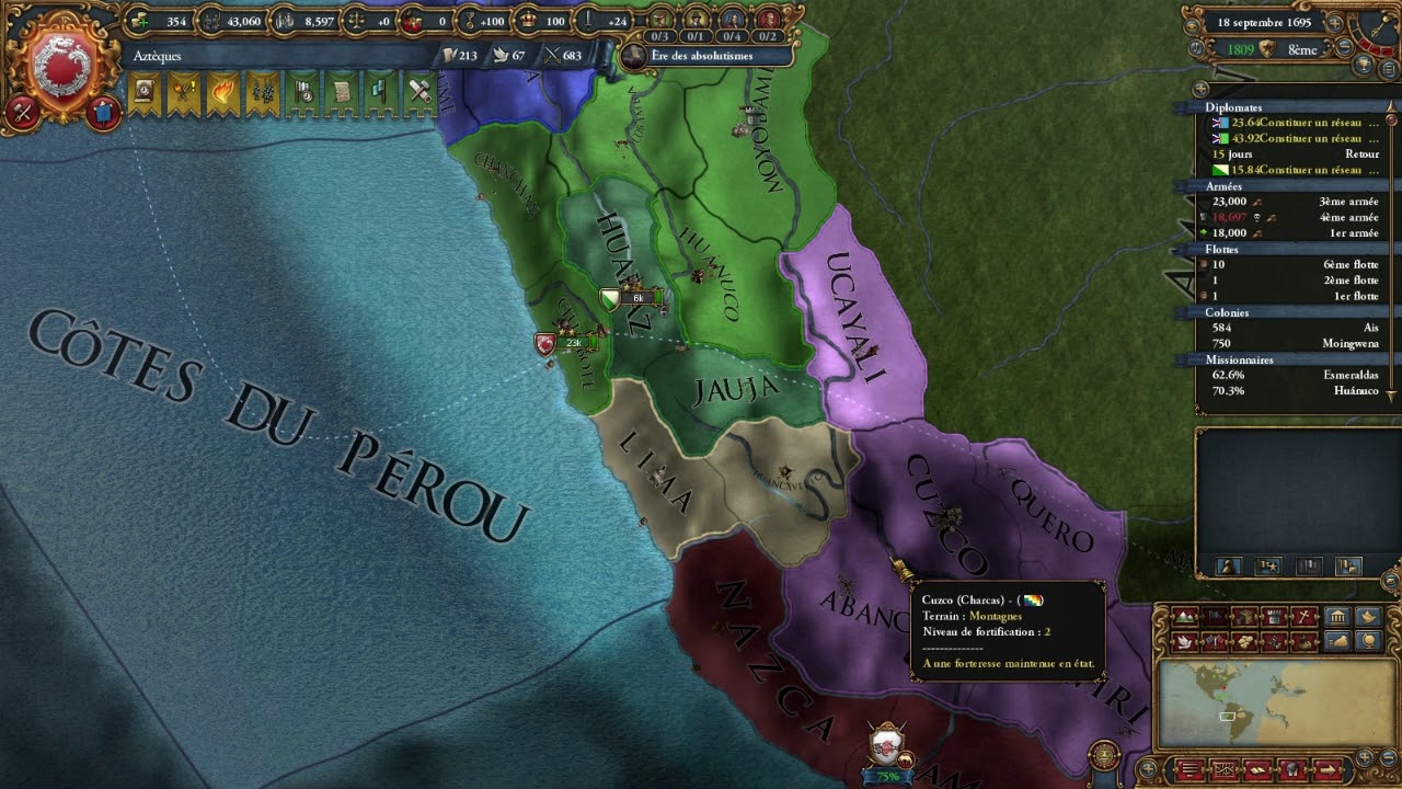 EU4 - Aztecs vs le monde ! - Episode 54 - YouTube