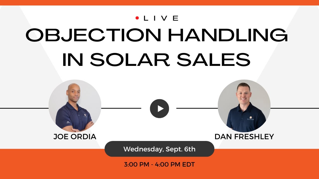 Overcoming Solar Sales Objections (2023 Updated) - YouTube