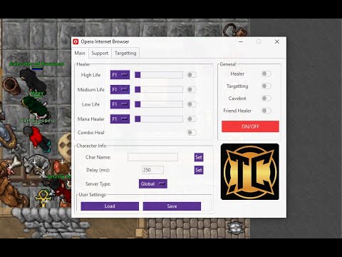 Tibia Bot 12+ - [Cavebot, Healer, Auto Haste, Auto Eat, Auto SSA, Auto ...