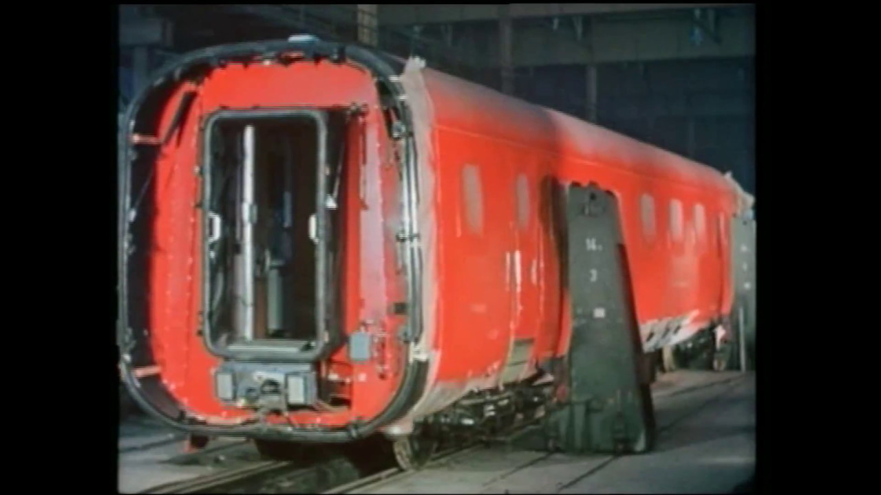 Bygningen af Sølvpilen DSB Litra MA - YouTube