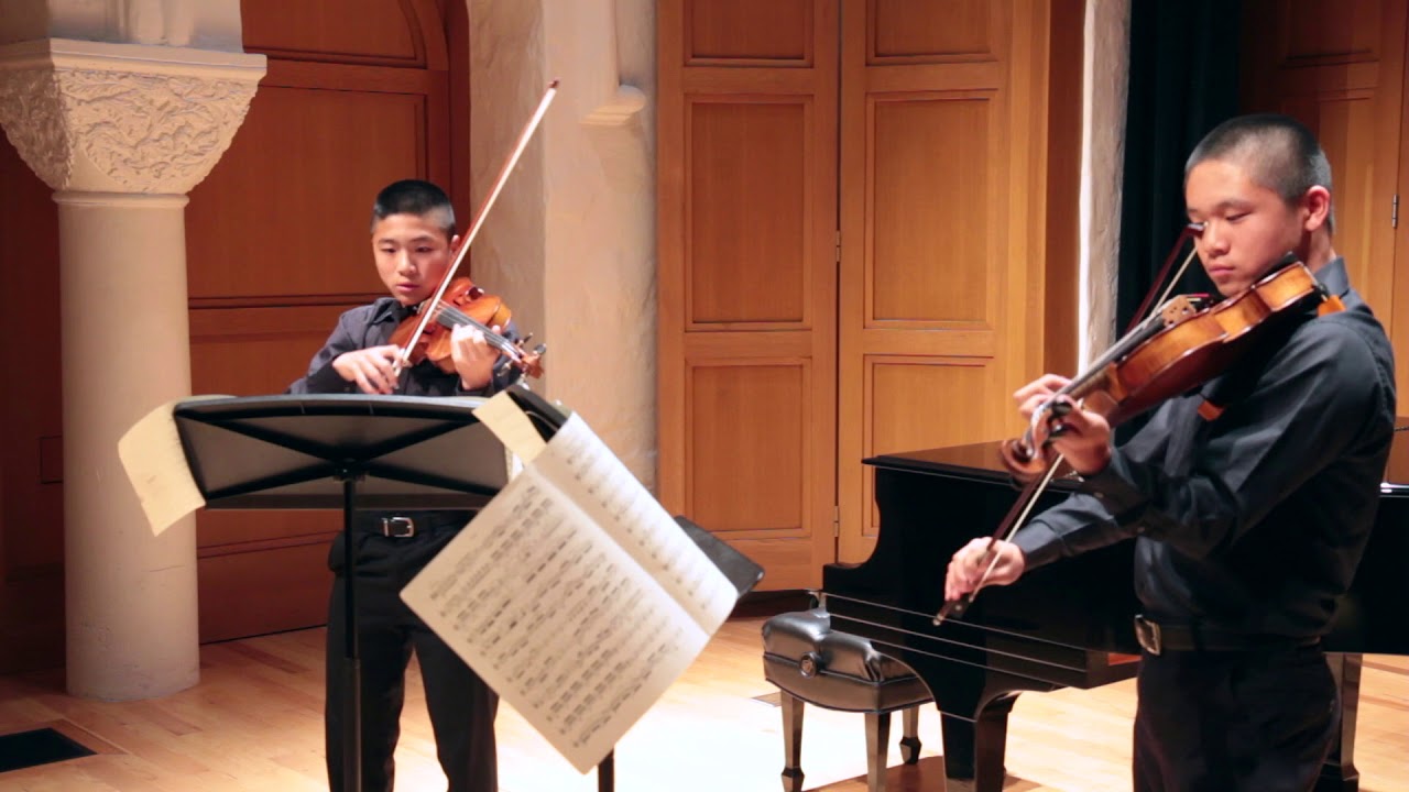 Eddie & Albert Zhou | Duo for Violin and Viola, K.423 (W.A. Mozart ...