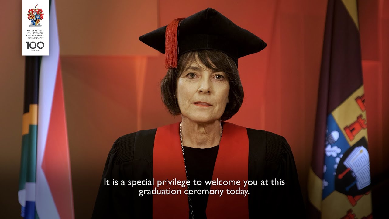 Faculty of Science, Stellenbosch University, March2021 graduation ...