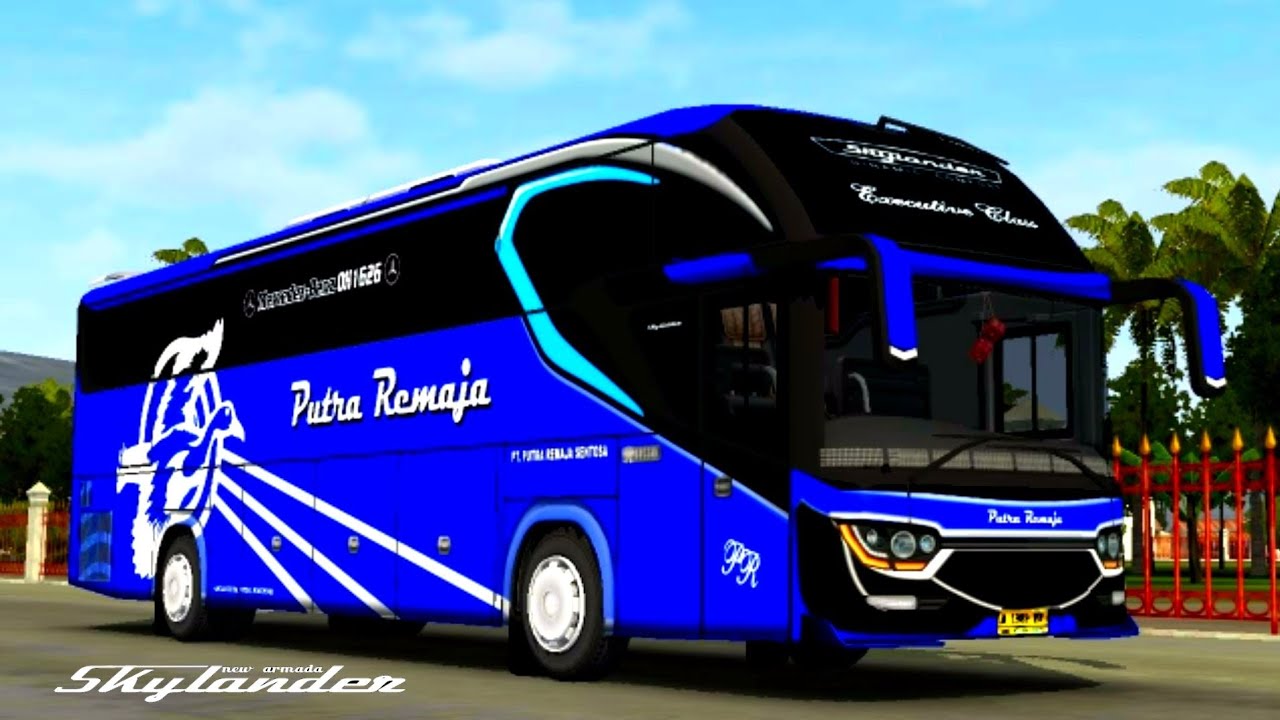 livery bussid shd srikandi ori putra remaja efek 3d R22 skylander ...