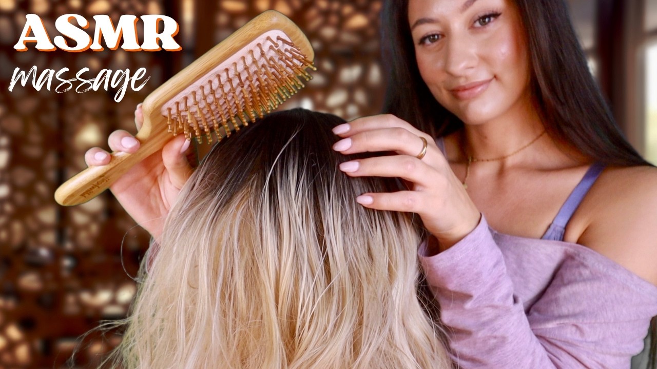 ASMR Giving You A Head Massage 😴 Head Tingles & Scalp Scratching For ...