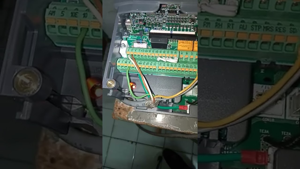 aplikasi inverter mitshubishi...fr840 - YouTube