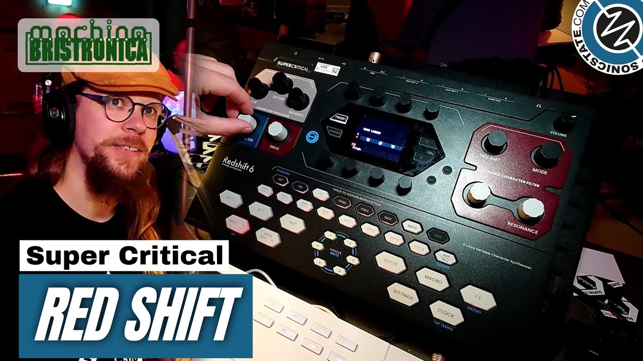 Bristronica 24: Supercritical's The Red Shift Poly Synth - YouTube