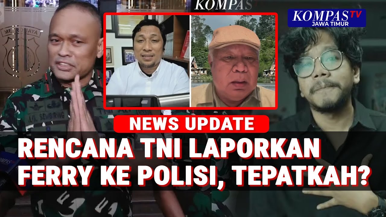 Feri Amsari Soroti Langkah TNI Laporkan Ferry Irwandi, Tepatkah? Ini ...