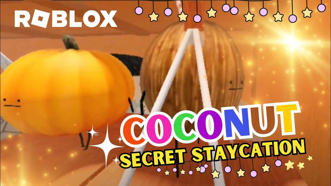 Coconut Secret Staycation Roblox | WenWenRoblox - YouTube