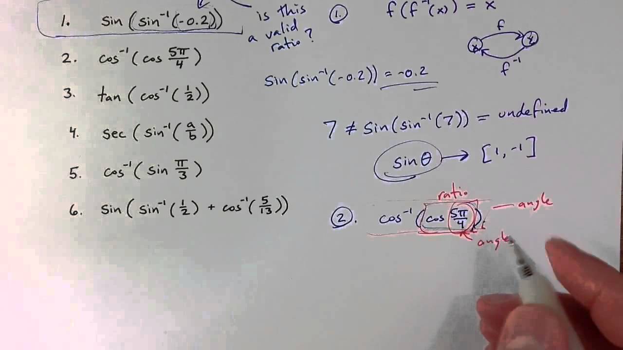 (7.4) Trig Function Composition, Example 2 - YouTube