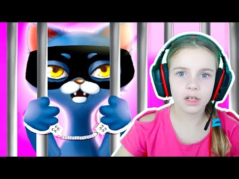 КОТЫ СУПЕРГЕРОИ спасут животных Мультик игра для детей про котят супергероев