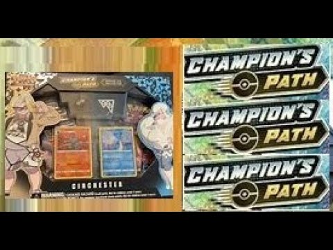 *Champion’s Path - Circhester Box Opening! Some Nice Pulls!* - YouTube