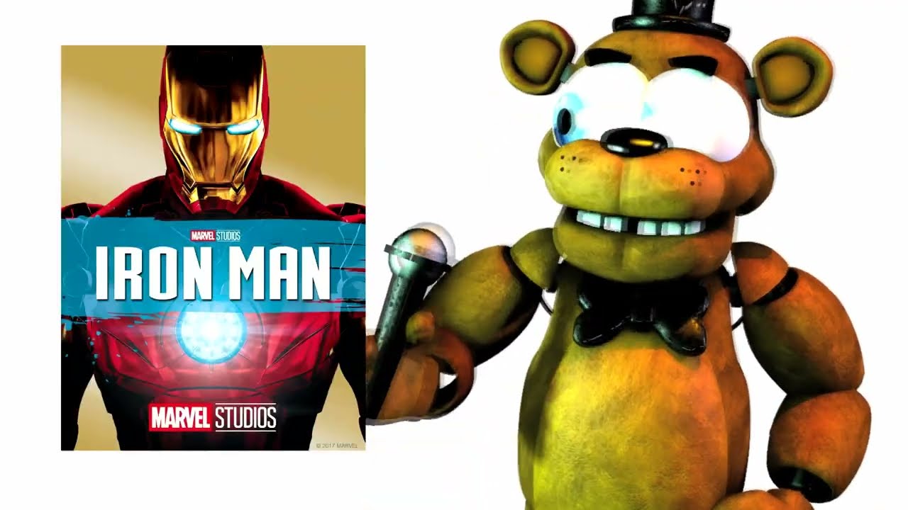 FNAF Animatronics AND Their FAVORITE Marvel Movies - YouTube