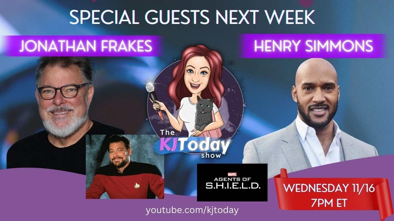 KJ TODAY: STAR TREK'S JONATHAN FRAKES & MARVEL'S HENRY SIMMONS - YouTube
