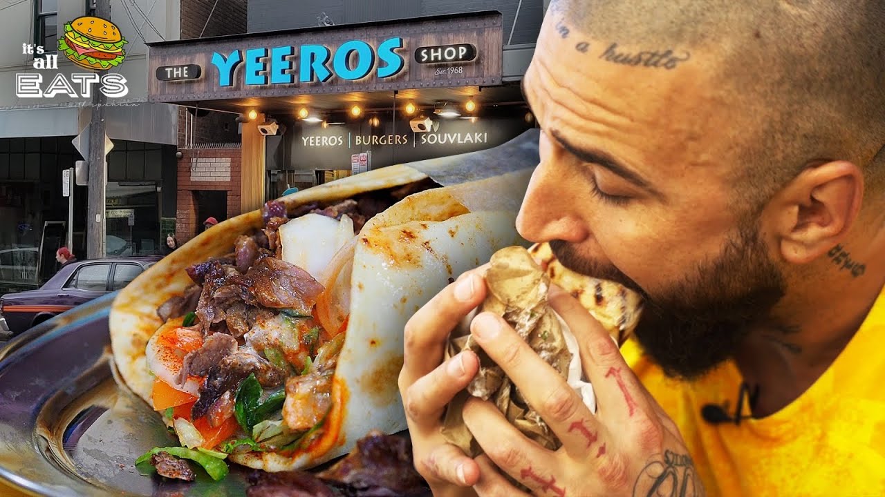 Sydney’s BEST YEEROS shops - It’s All Eats - YouTube
