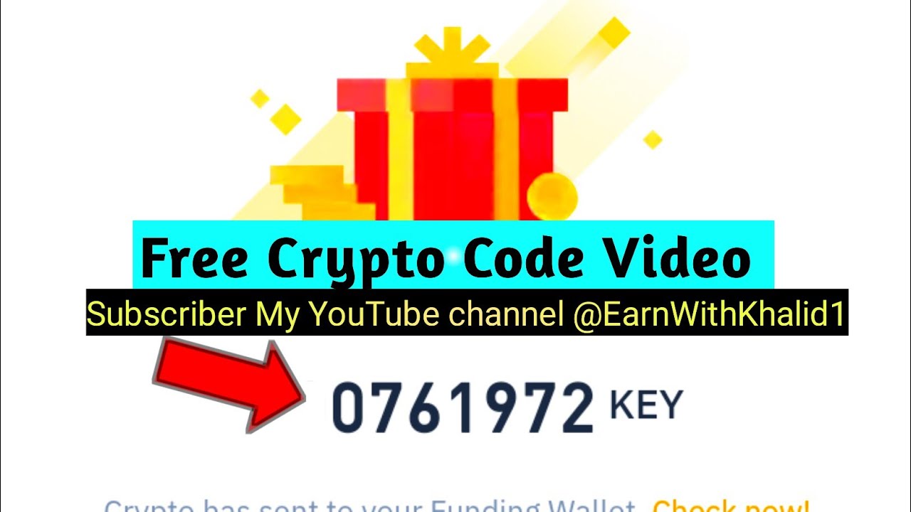 New Binance Crypto Box Free Code 5 may 2023 || Today New Crypto Code || #cryptobox - YouTube