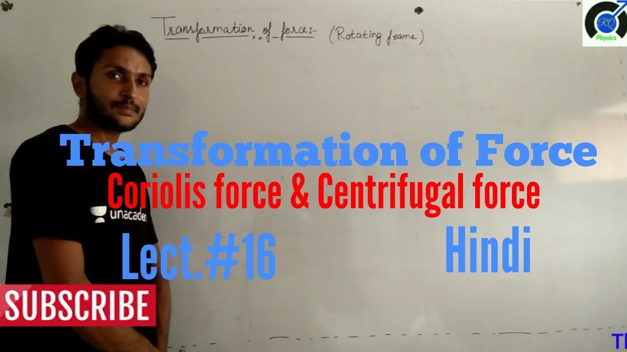 transformation of force in Hindi | Coriolis force in Hindi ...
