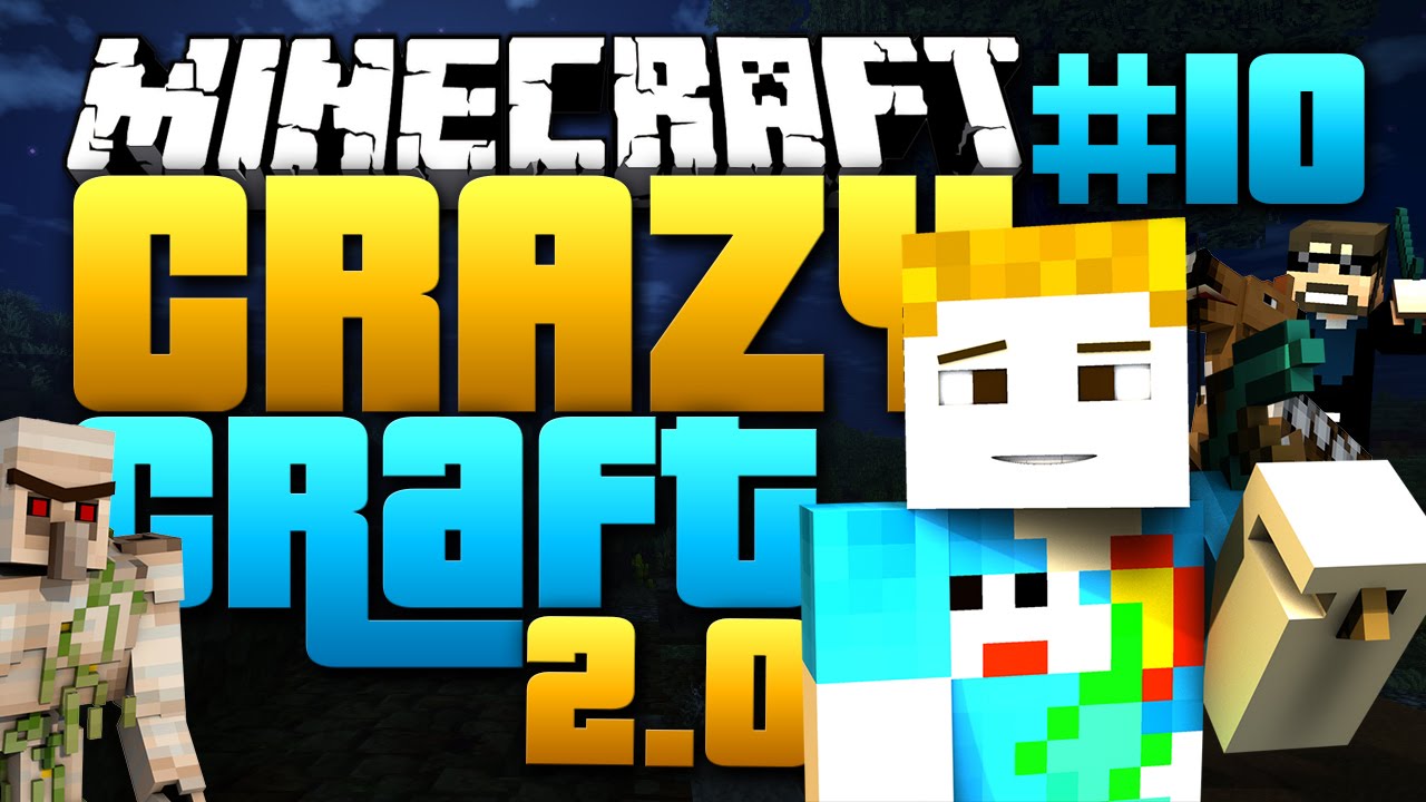 Minecraft: CRAZY CRAFT 2.0 - #10 | SO CLOSE TO BIG BERTHA! - YouTube