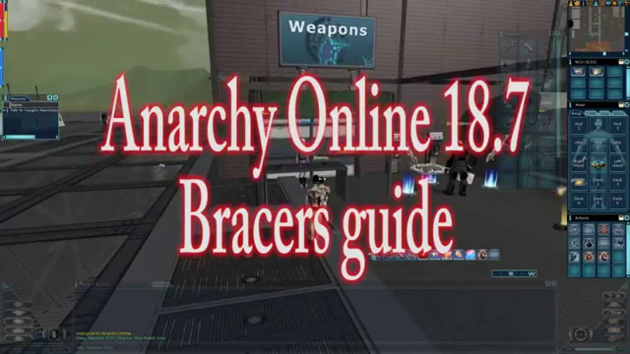 Anarchy Online 18.7 New start up area Bracers how-to guide (1080p60 ...