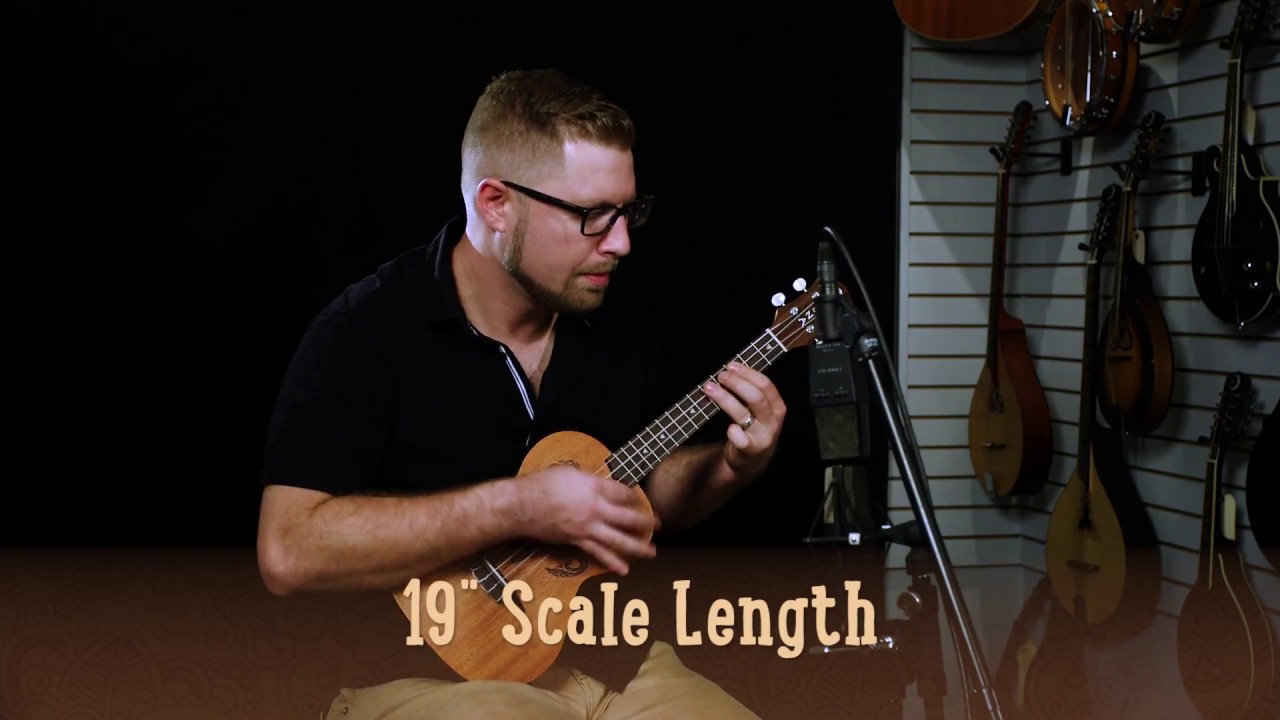 Honu Turtle Tenor Ukulele by Luna Ukes - YouTube