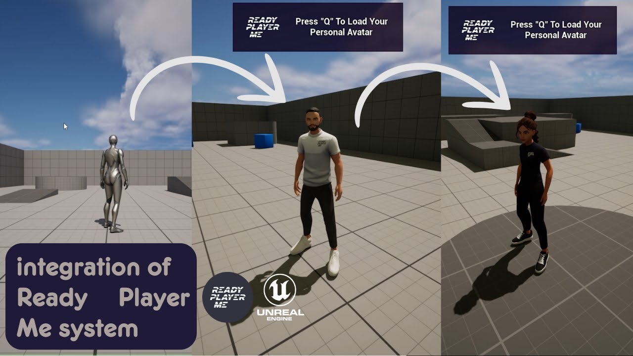 Ready Player Me Plugin Setup in Unreal Engine 5 | Easy Character Switch ...