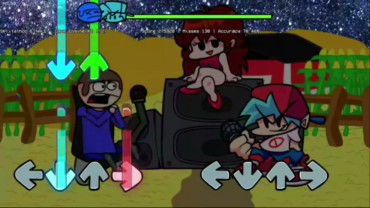 FNF Dave And Bambi 2.0: Splitathon (My Attempt) - YouTube