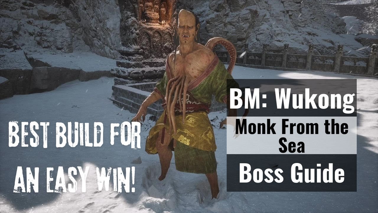 Black Myth Wukong - Monk From the Sea Boss Fight Guide (Boss 43) - YouTube