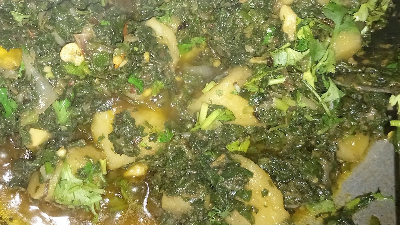 paluk ki recipe// Alo paluk ki bhujiya recipe//paluk ki bhujiya - YouTube
