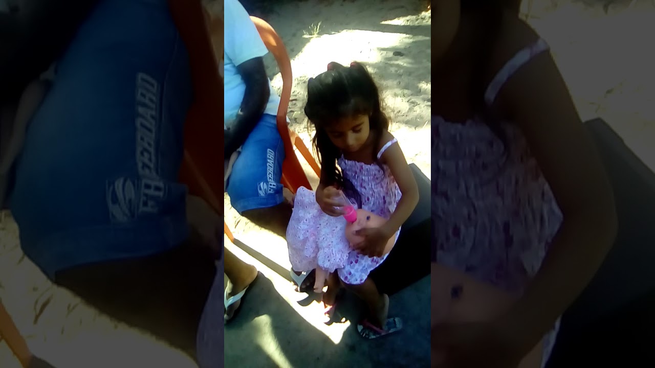 Minha Irmã Brincando De Boneca Youtube