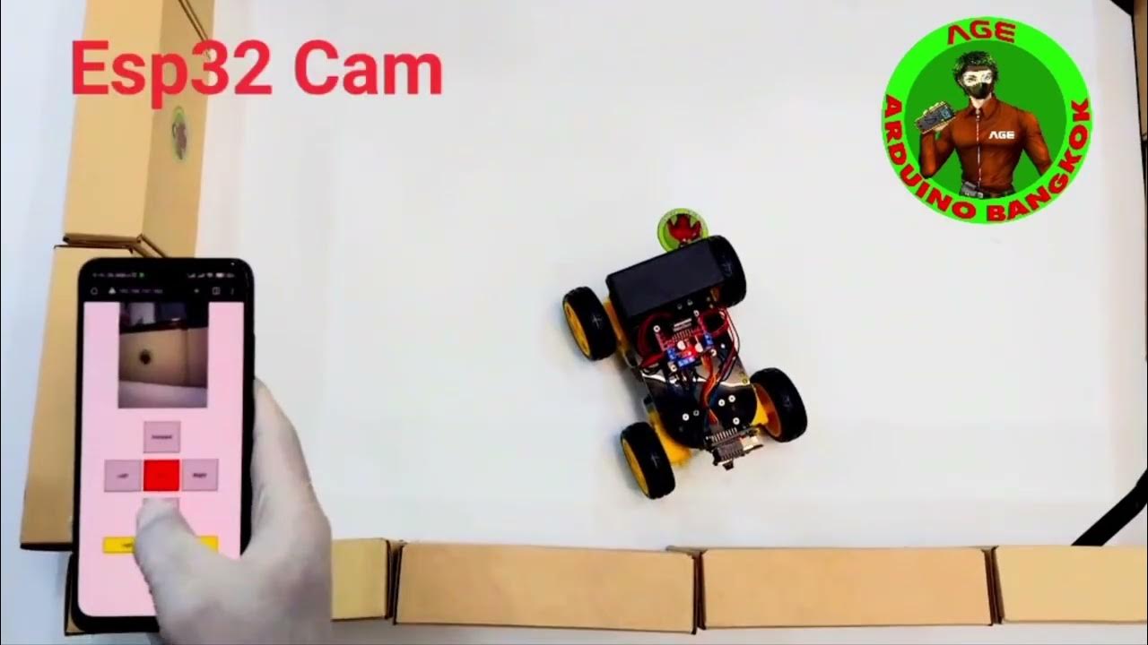 Smart Robot Car 4WD Arduino IoT ESP32 CAM Wifi - YouTube