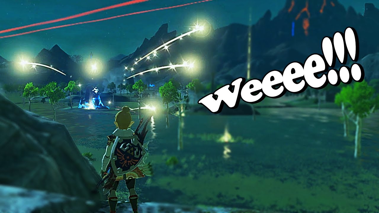 Make Materials Fly - The Legend of Zelda: Breath of the Wild Glitches ...