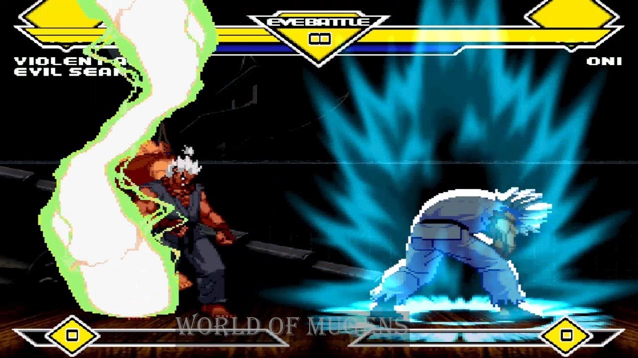 [Street Fighter Mugen] VOilent Akuma & Evil Sean - YouTube